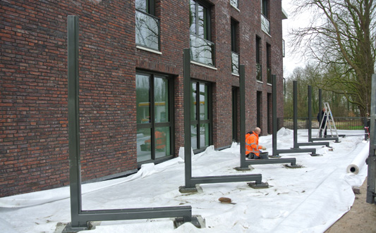 Zeven tuinpanelen C'berg